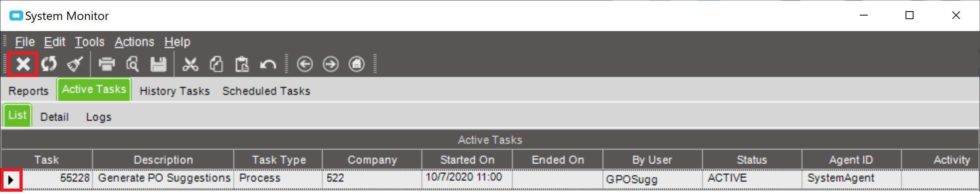 Epicor System Monitor: Canceling a Hung Task | EstesGroup