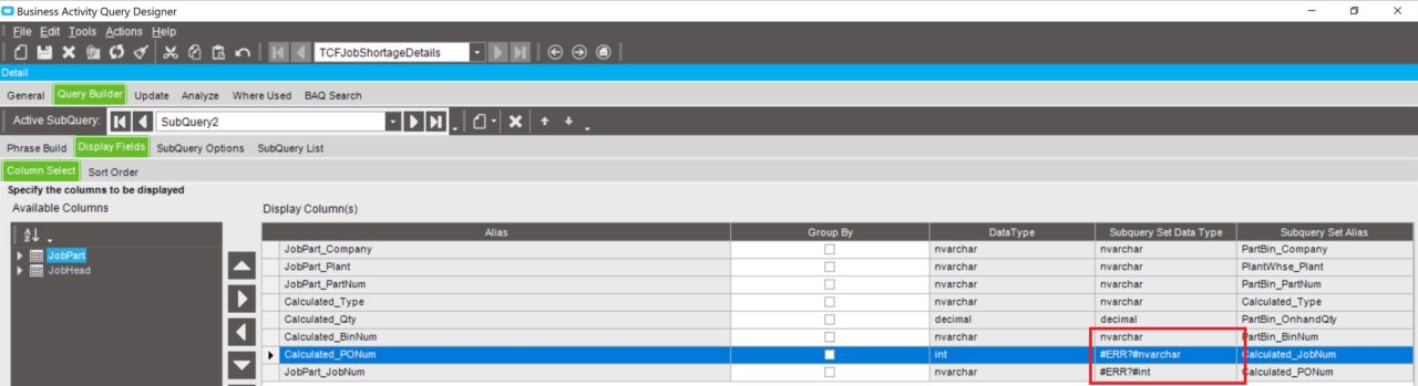 Leveraging Union Queries in Epicor Kinetic BAQs - EstesGroup Leveraging Union Queries in Epicor Kinetic BAQs - EstesGroup